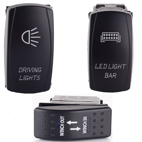 Rocker Switches Panel Jeep Wrangler｜Sanbar Lighting